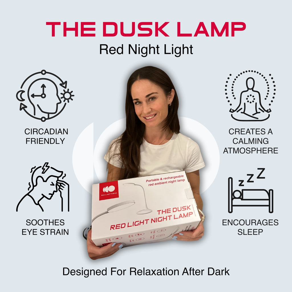 The Dusk Lamp - Red Light Night Light – Red Light Rising