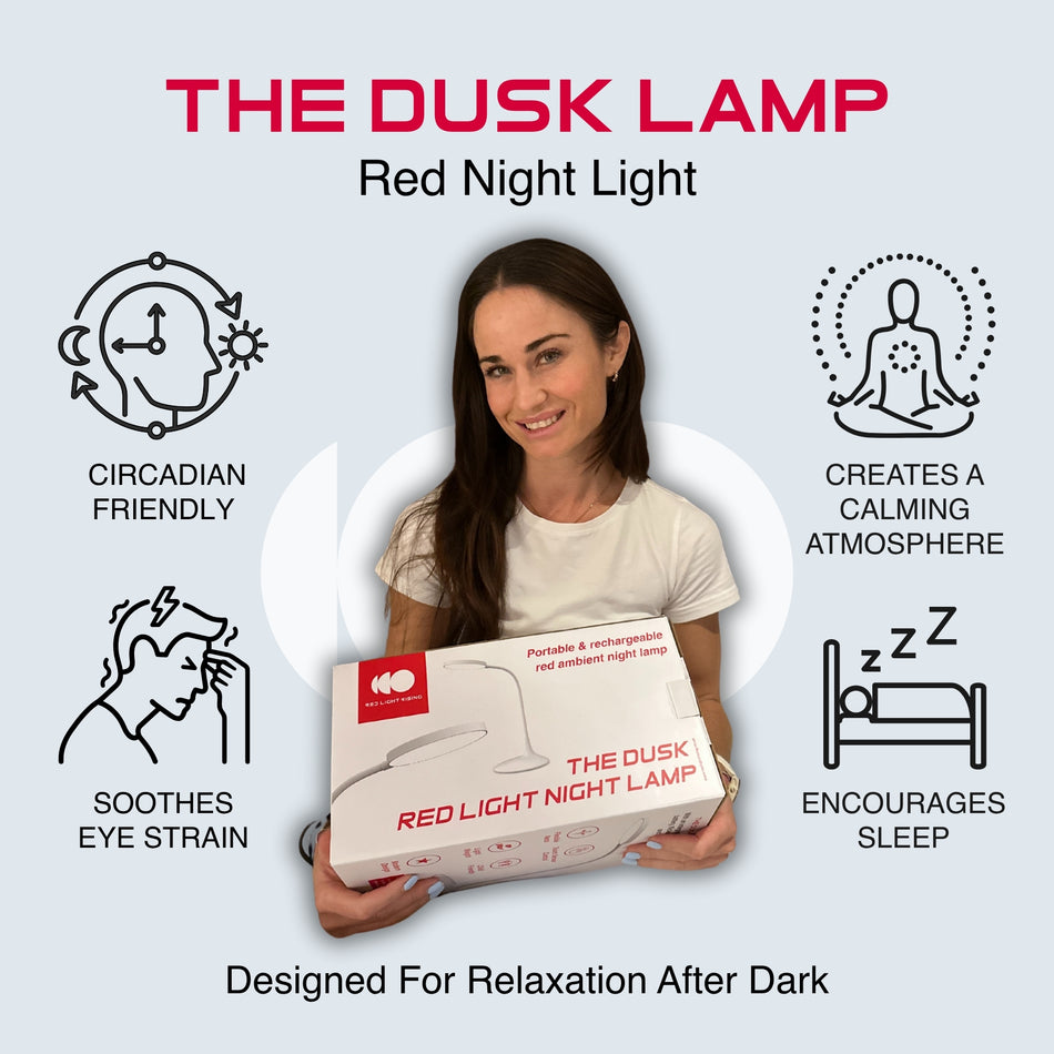 The Dusk Lamp - Red Light Night Light – Red Light Rising